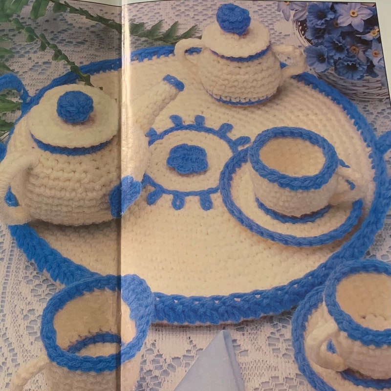 Crochet Tea Set - Etsy