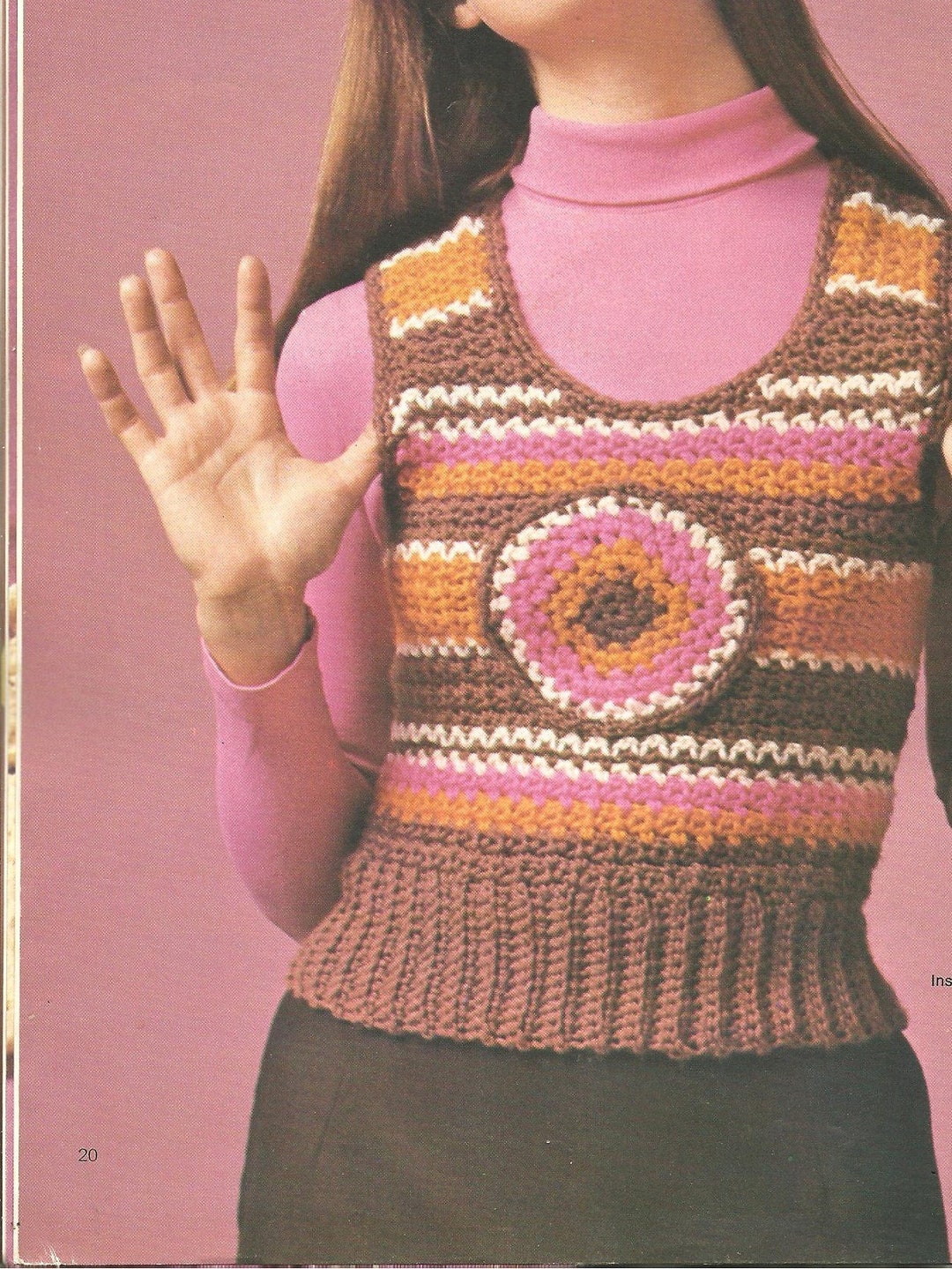 VINTAGE Crochet Shrink Top Patterns, Crochet Top Pattern, PDF Crochet ...