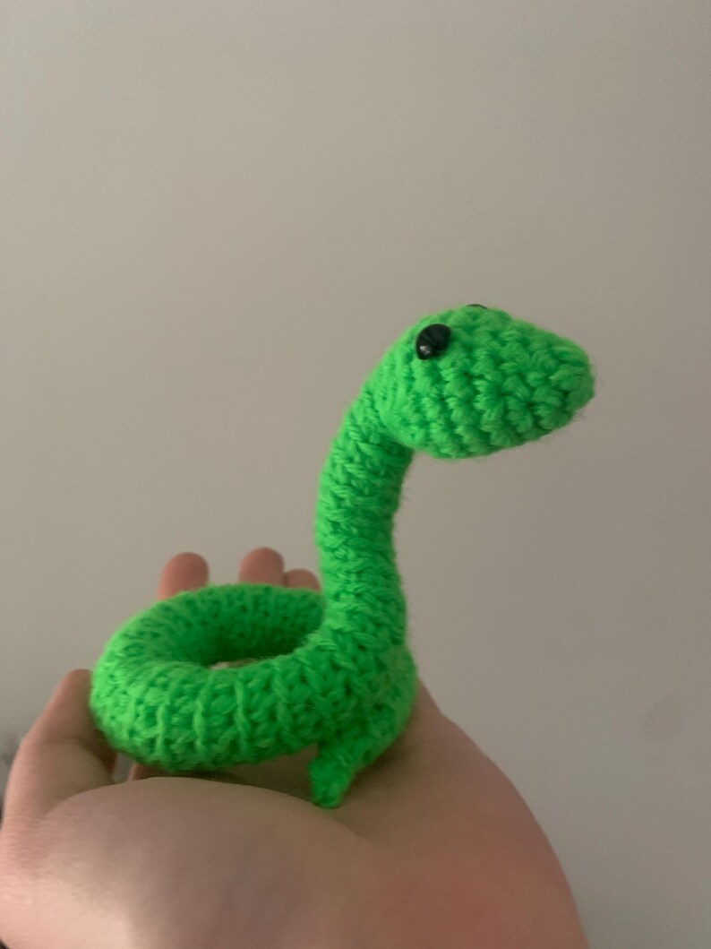 Snake Crochet Pattern- Snake Amigurumi Pattern- Year of the Snake ...