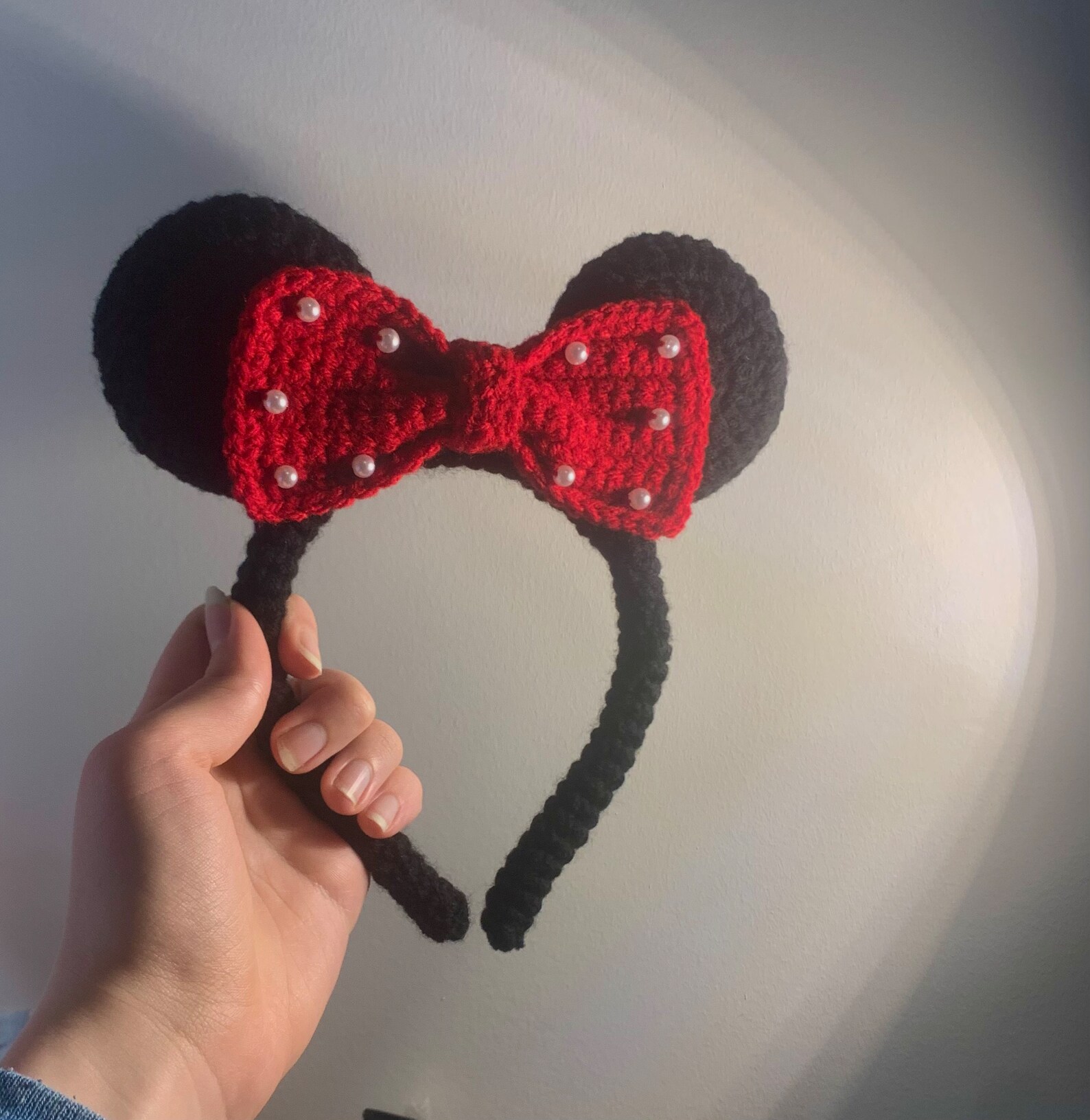 Mouse Ears Headband Pattern- Mouse Ears Accessory- Crochet Mouse Ears ...