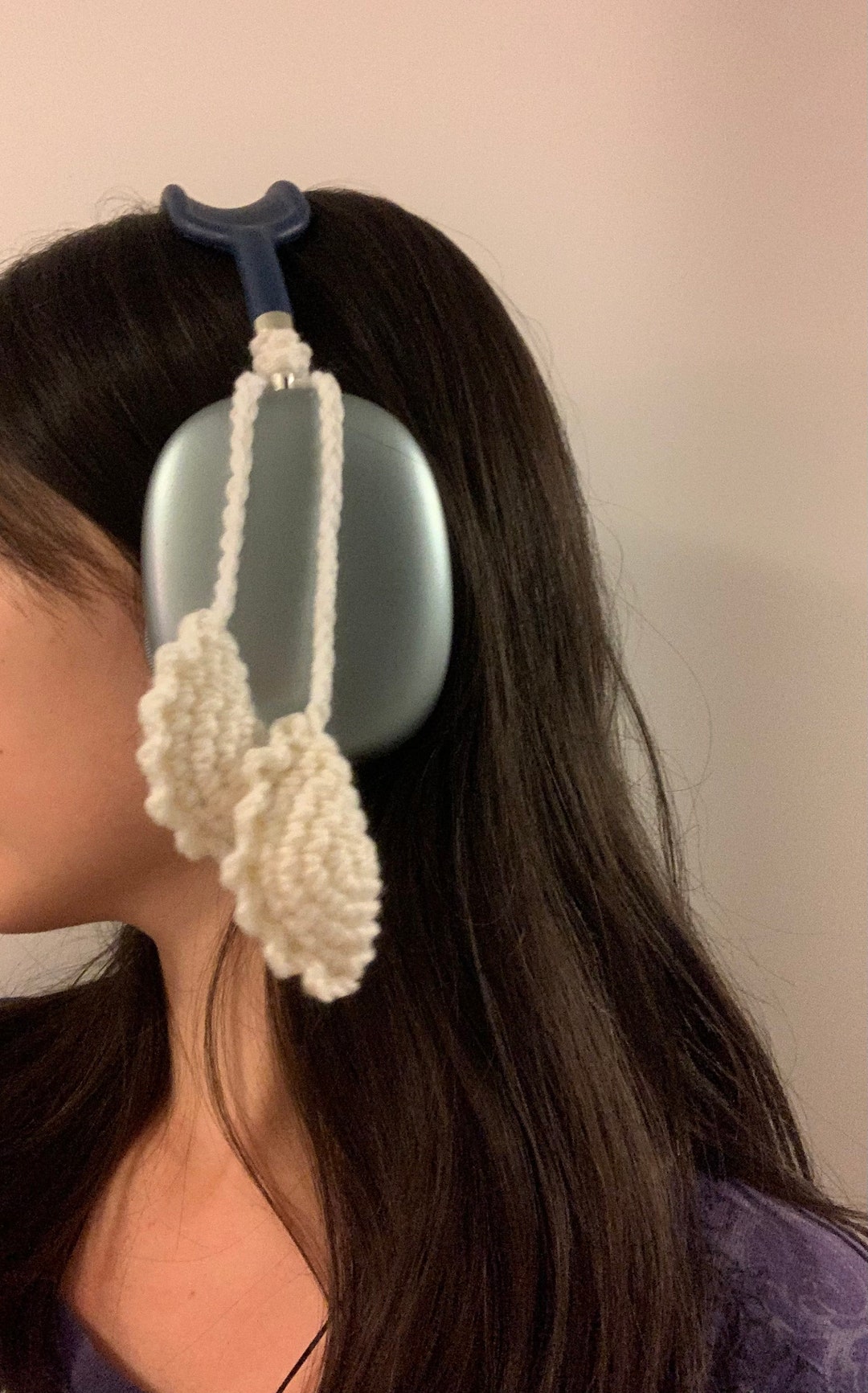 Dumpling Accessory, Crochet Headphone Accessory, Crochet Dumpling ...