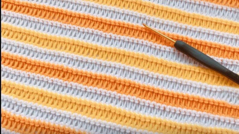 Quick and Easy Crochet Pattern Easy Crochet Blanket Pattern - Etsy