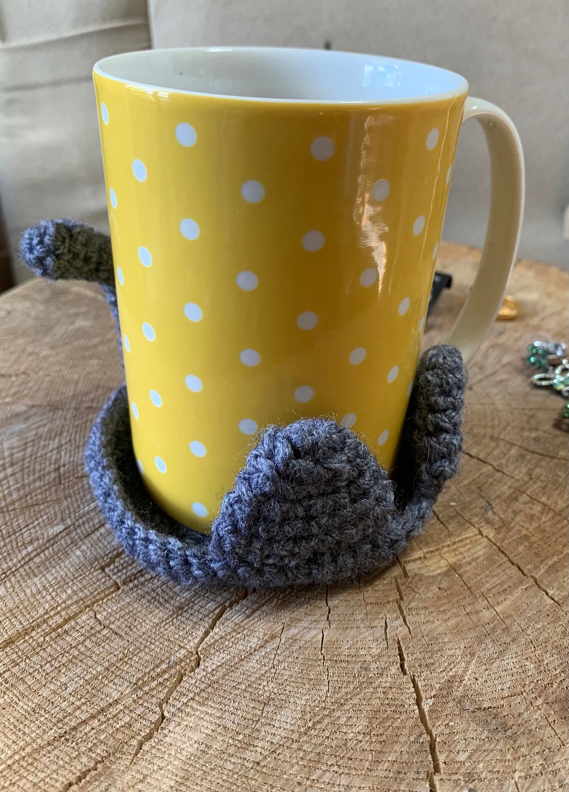 Crochet Coaster Pattern Crochet Cat Coaster Pattern Crochet - Etsy