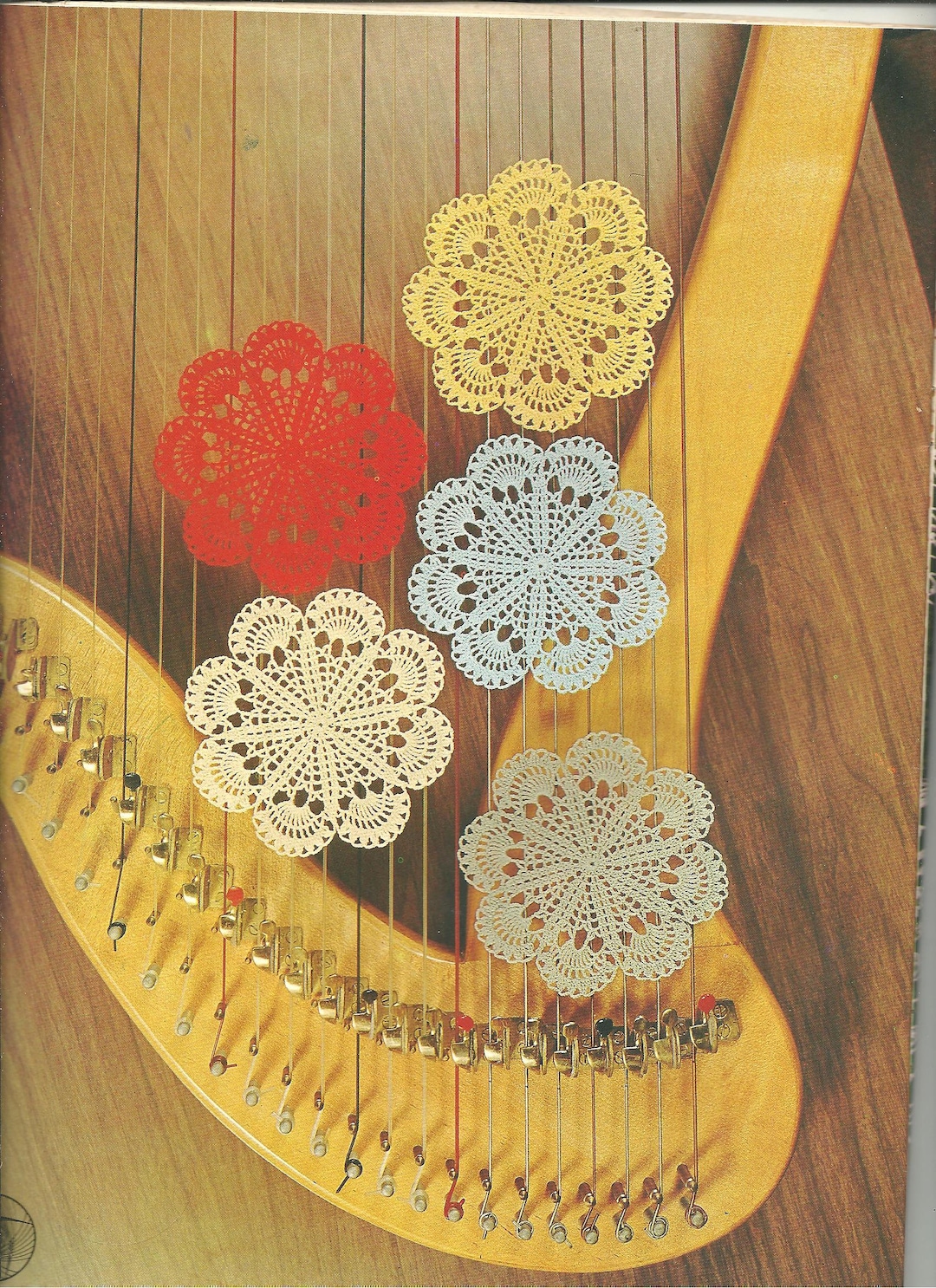 Vintage Flower Glass Mat Crochet Pattern, Doily Crochet Pattern ...