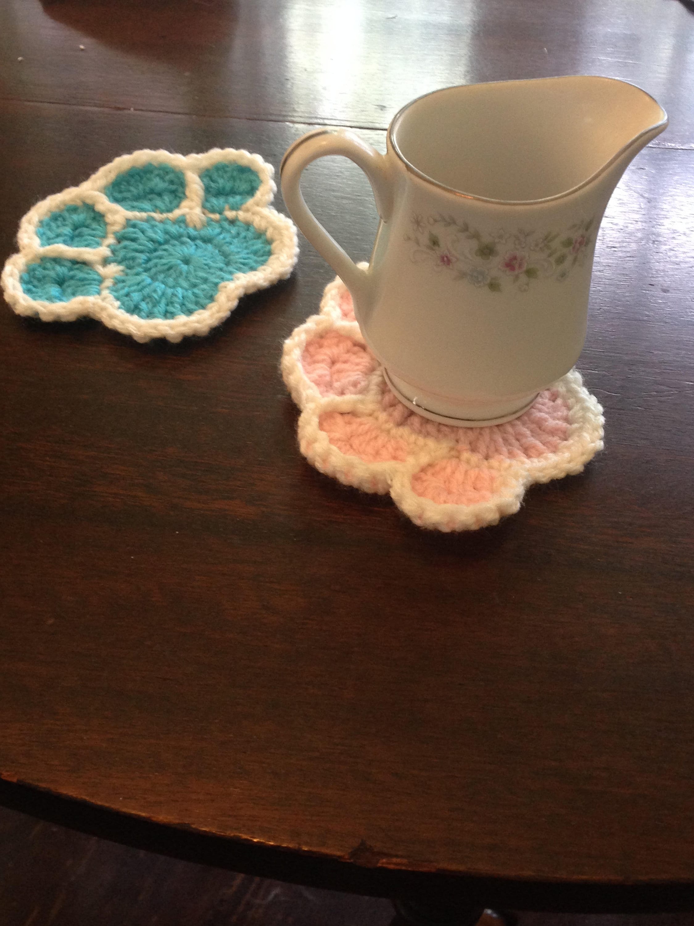 Crochet Coaster Pattern Crochet Paw Coaster Pattern Animal - Etsy