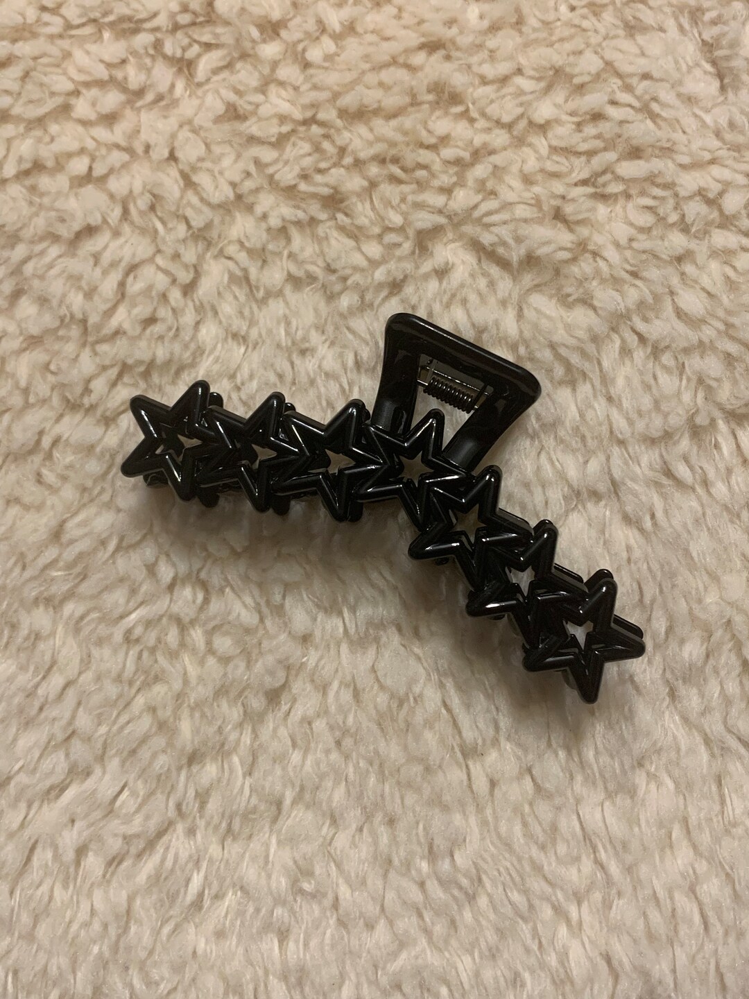 Add-on Only: Star Shape Hair Claws Clip, Star Geometry Hair Crab Clamp ...