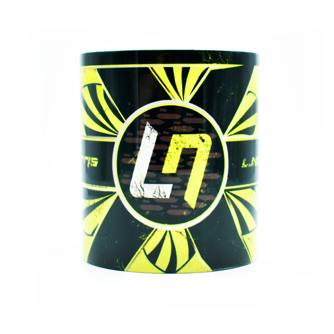 Norris #4 2021 Helmet Mug / Gulf Racing / Formula Racing / Lando / M C ...