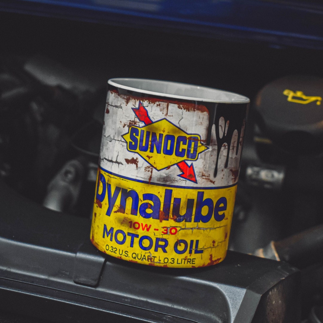 Vintage Sunoco Motor Oil Inspired Mug / Coffee Tea / Retro / Classic ...