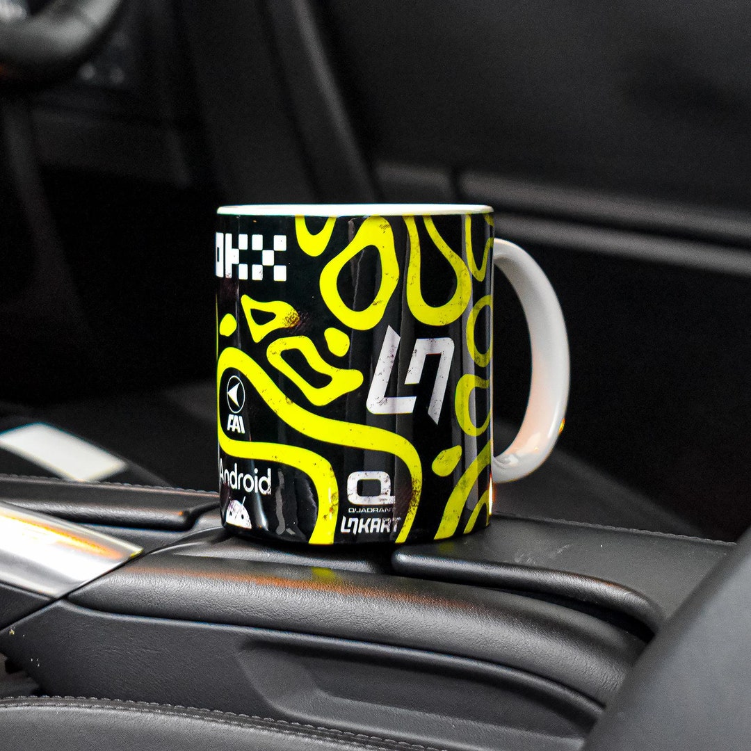 Norris #4 2024 Helmet Mug - Dark Mode - Formula Racing - Lando - MCL ...