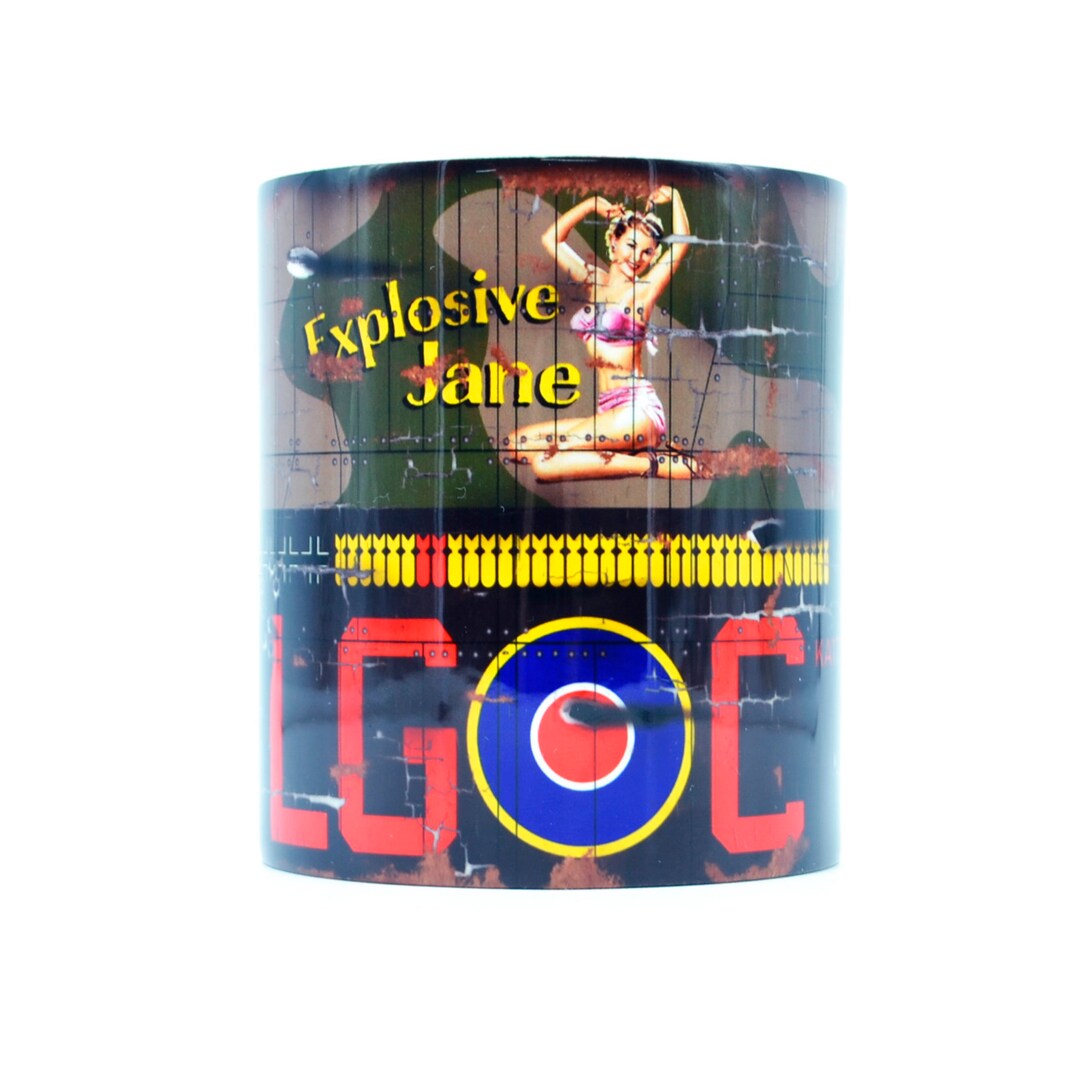 Vintage Lancaster Bomber Mug / World War 2 Fighter Plane / Coffee Tea ...