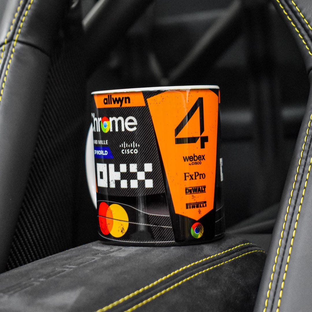 Norris #4 2025 Mug - Formula Racing Car - Lando - MCL - Race - Gift ...