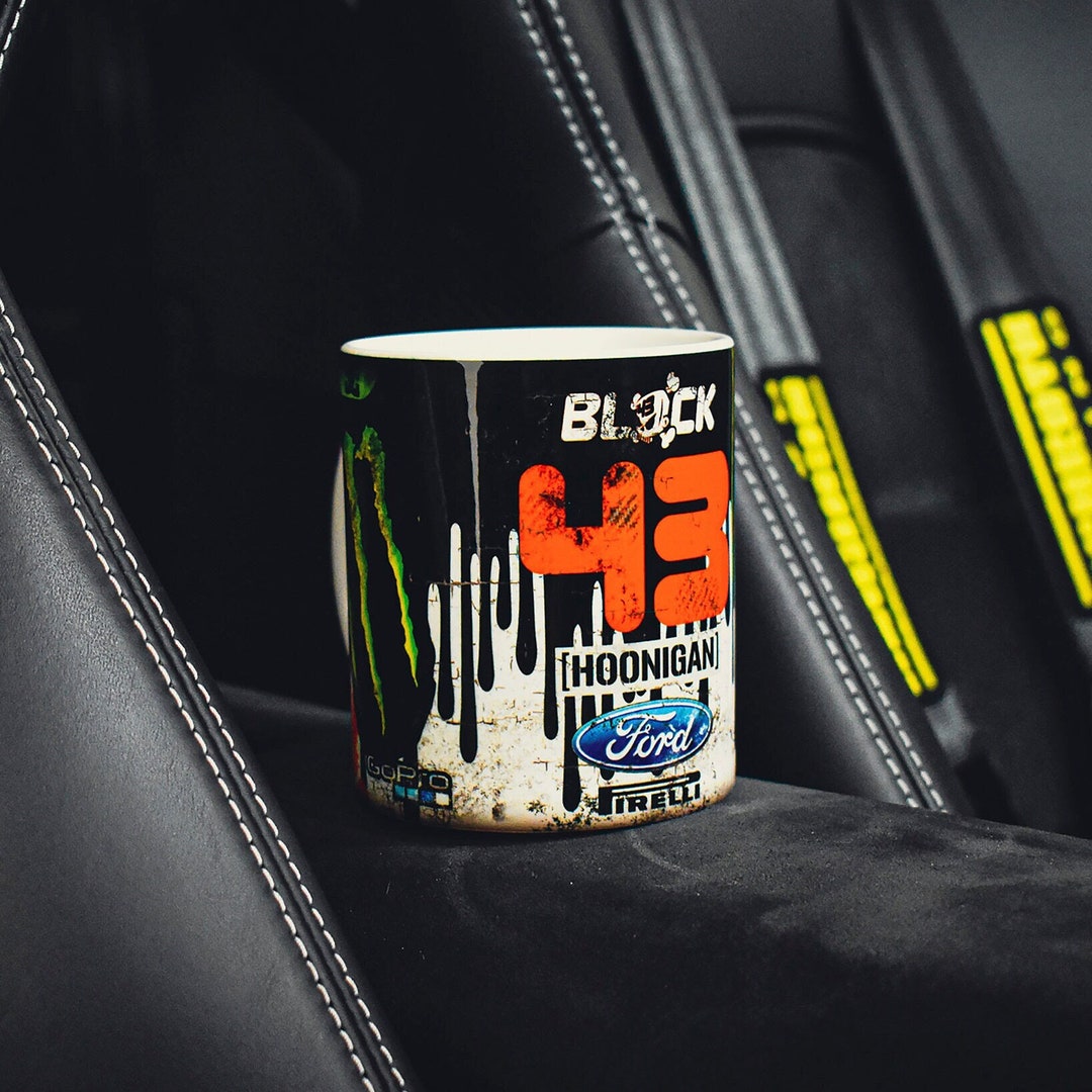 Block #43 Fiesta RS Mug / Race Car / Ken / Rally Performance / Drip ...