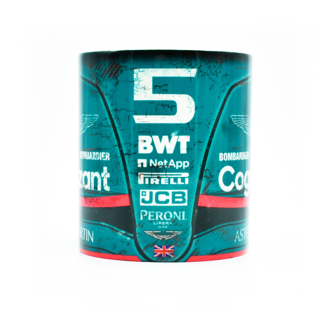Vettel 5 AMR21 F1 Mug / 2021 Formula One Racing / Coffee / Tea / Cup ...
