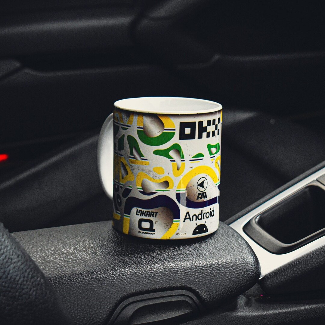 Norris #4 2024 Senna Edition Helmet Mug / Formula Racing / Lando ...