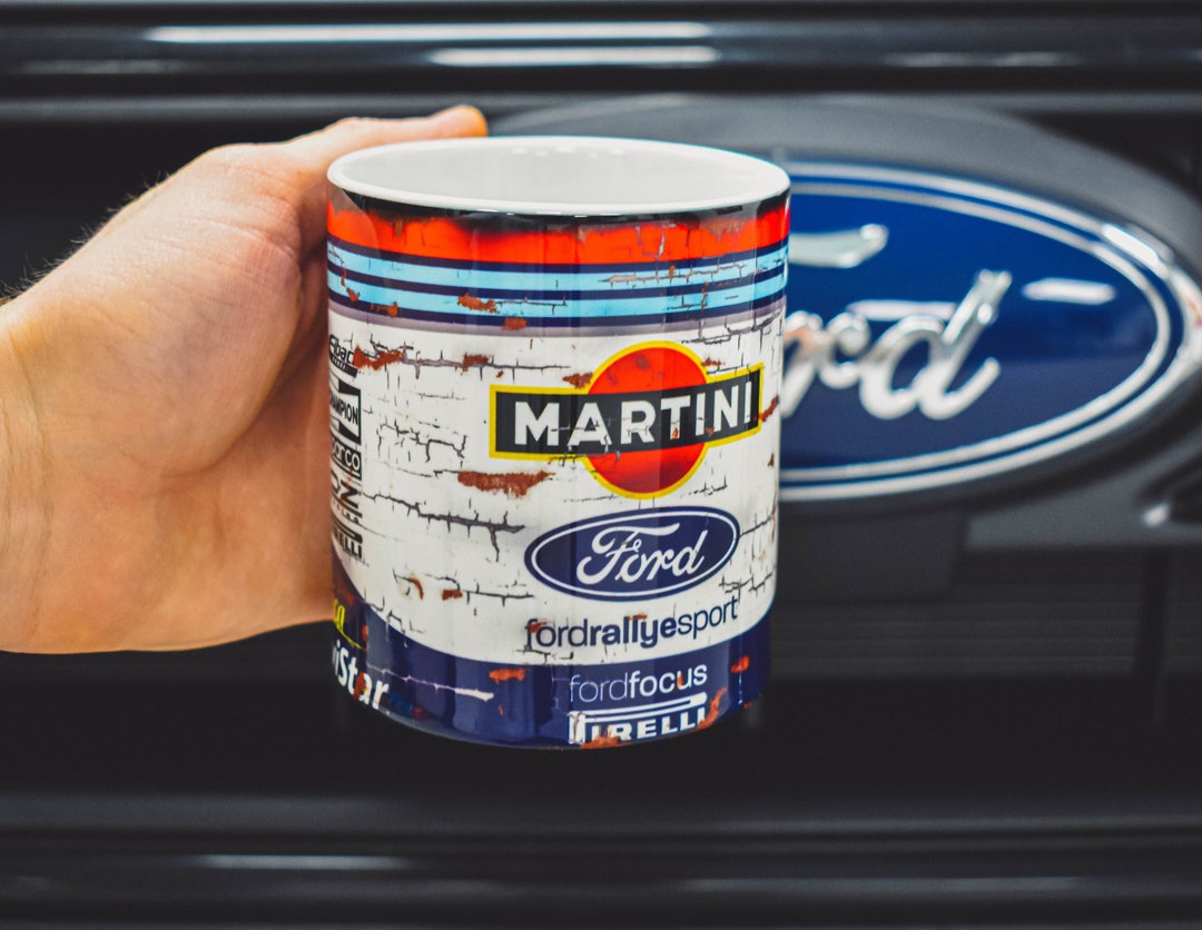 Vintage Colin Mcrae Focus WRC Martini Racing Mug / Classic Race Car ...