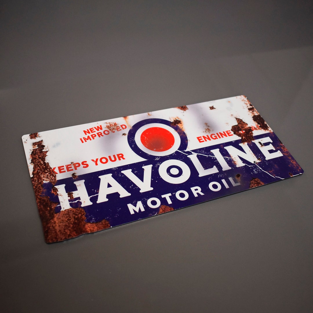 Havoline Motor Oil Vintage Sign - Etsy