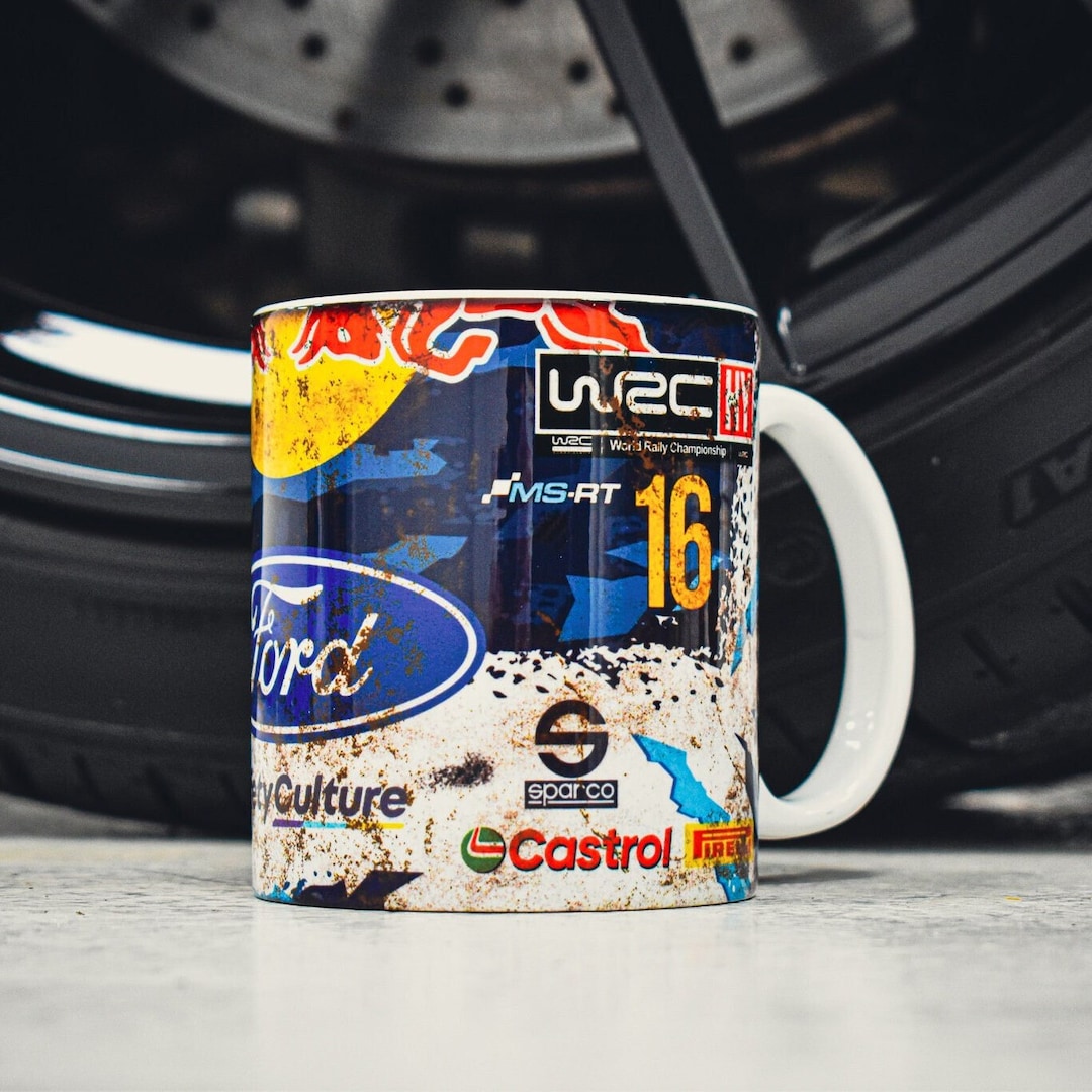 M-sport Puma Rally1 2024 WRC Racing Mug / Race Car Livery / Performance ...
