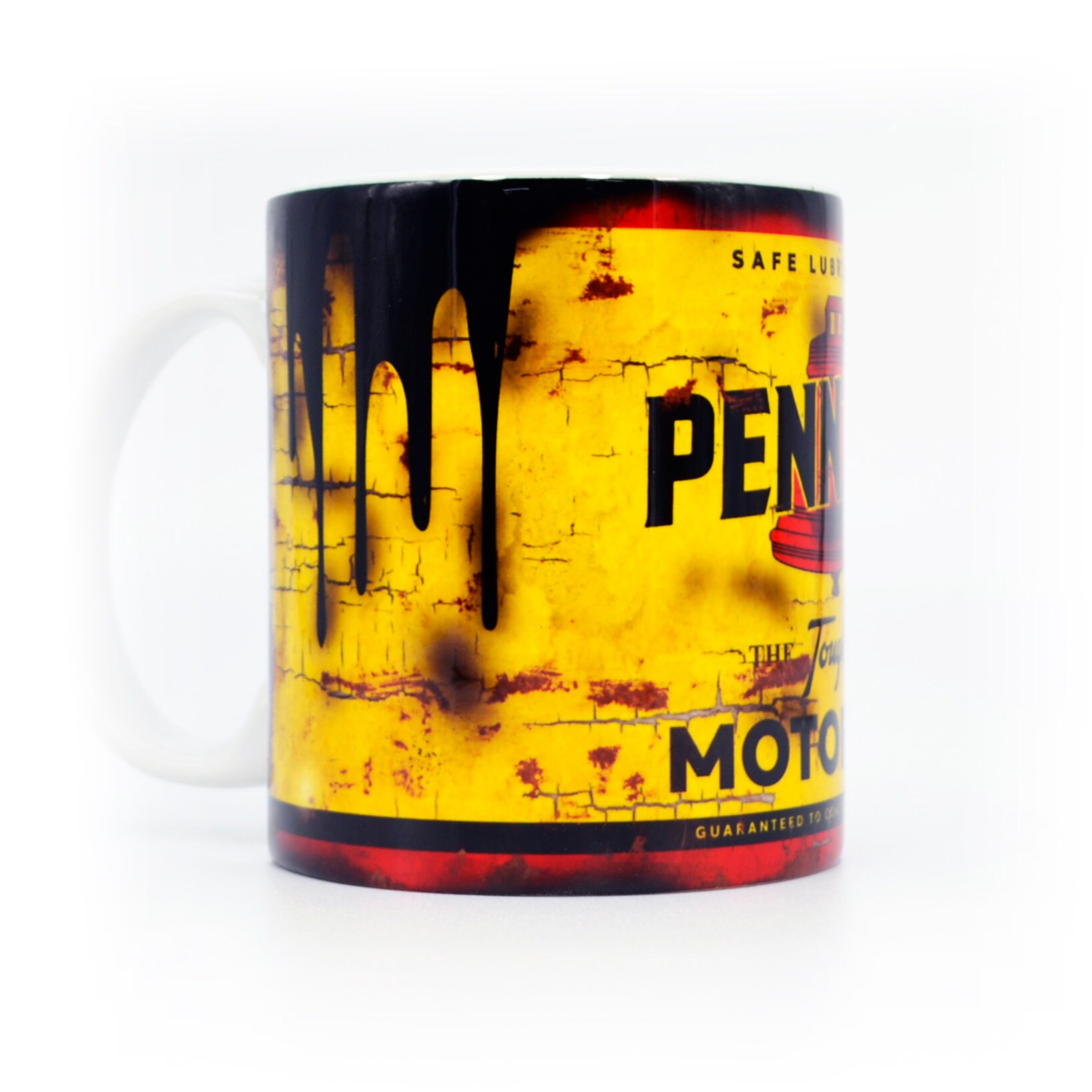 Vintage Pennzoil Motor Oil Mug / Motorcycle / Car / Classic - Etsy