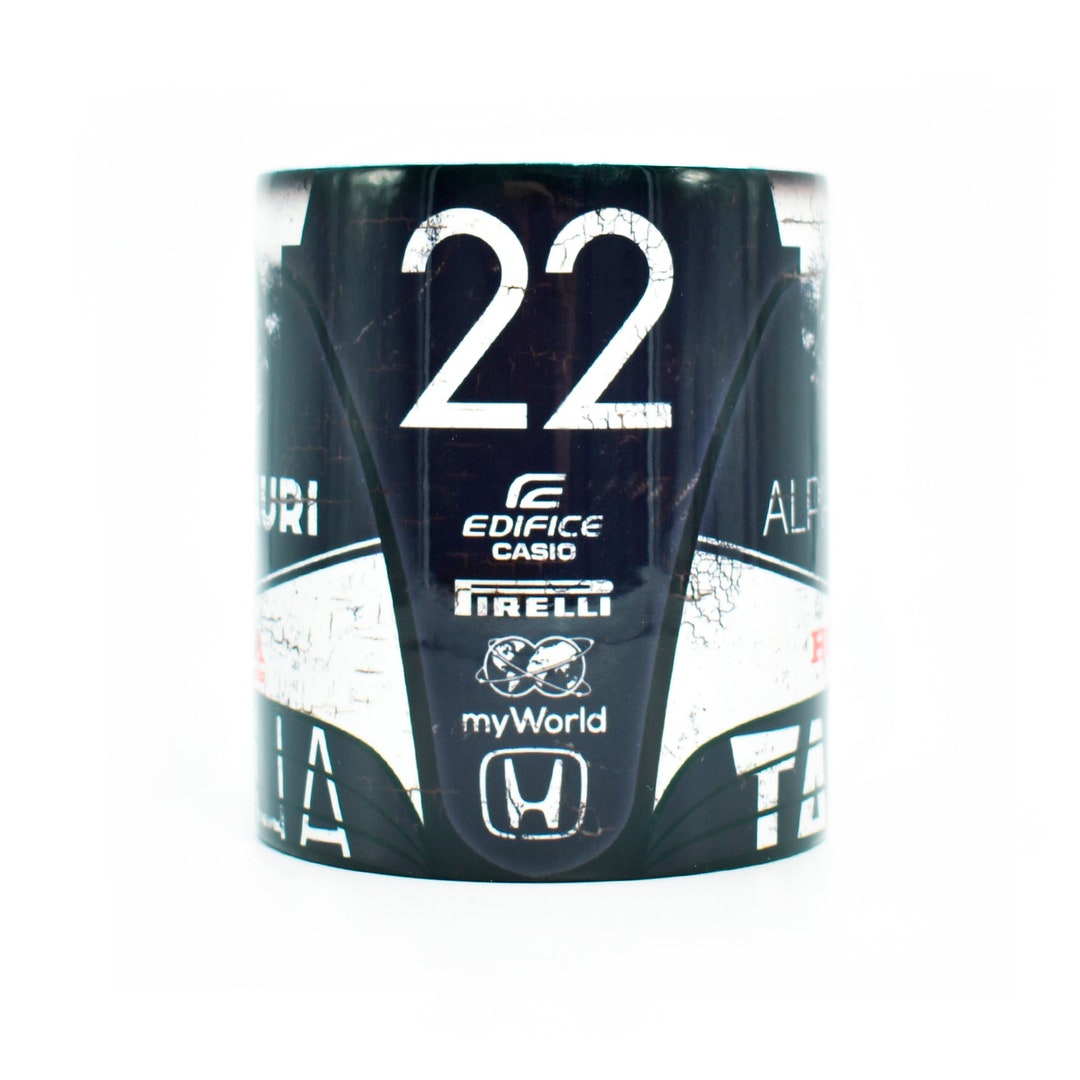 Tsunoda 2021 F1 Mug / Formula One Racing / Yuki / Alpha / Race Car ...
