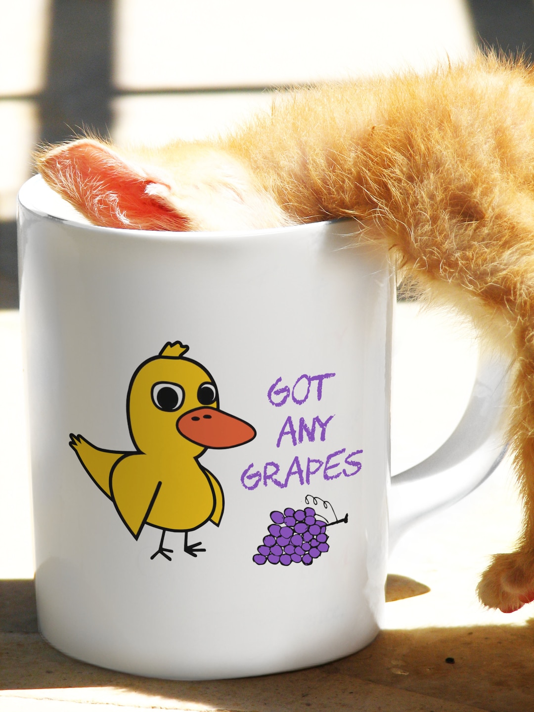 Got Any Grapes Duck Gift | Lemonade Stand Song Mug - A Great Present ...