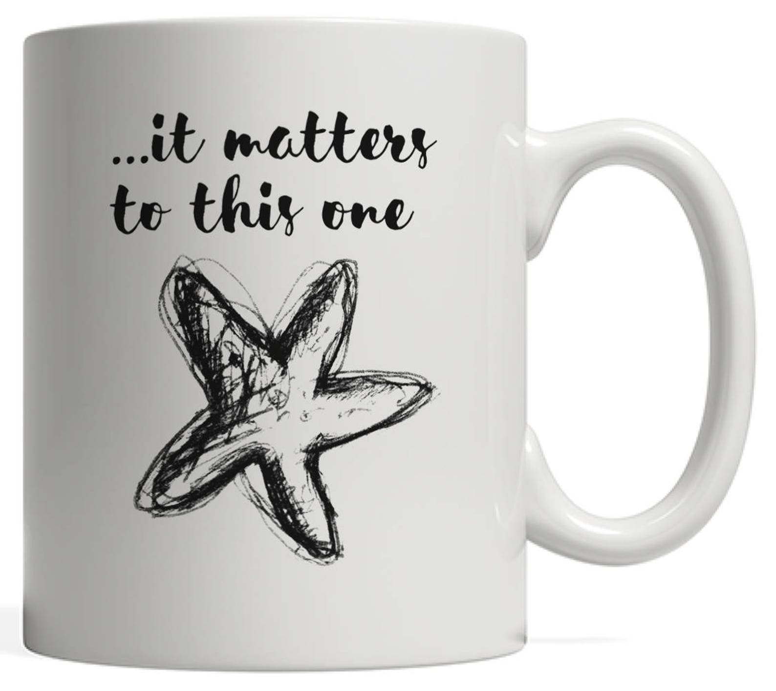 It Matters to This One Inspirational Starfish Story Poem Gift | Etsy