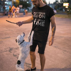 Put Your GI on It's Cuddle Time Shirt | BJJ Jiu Jitsu Gift - Wrestling ...