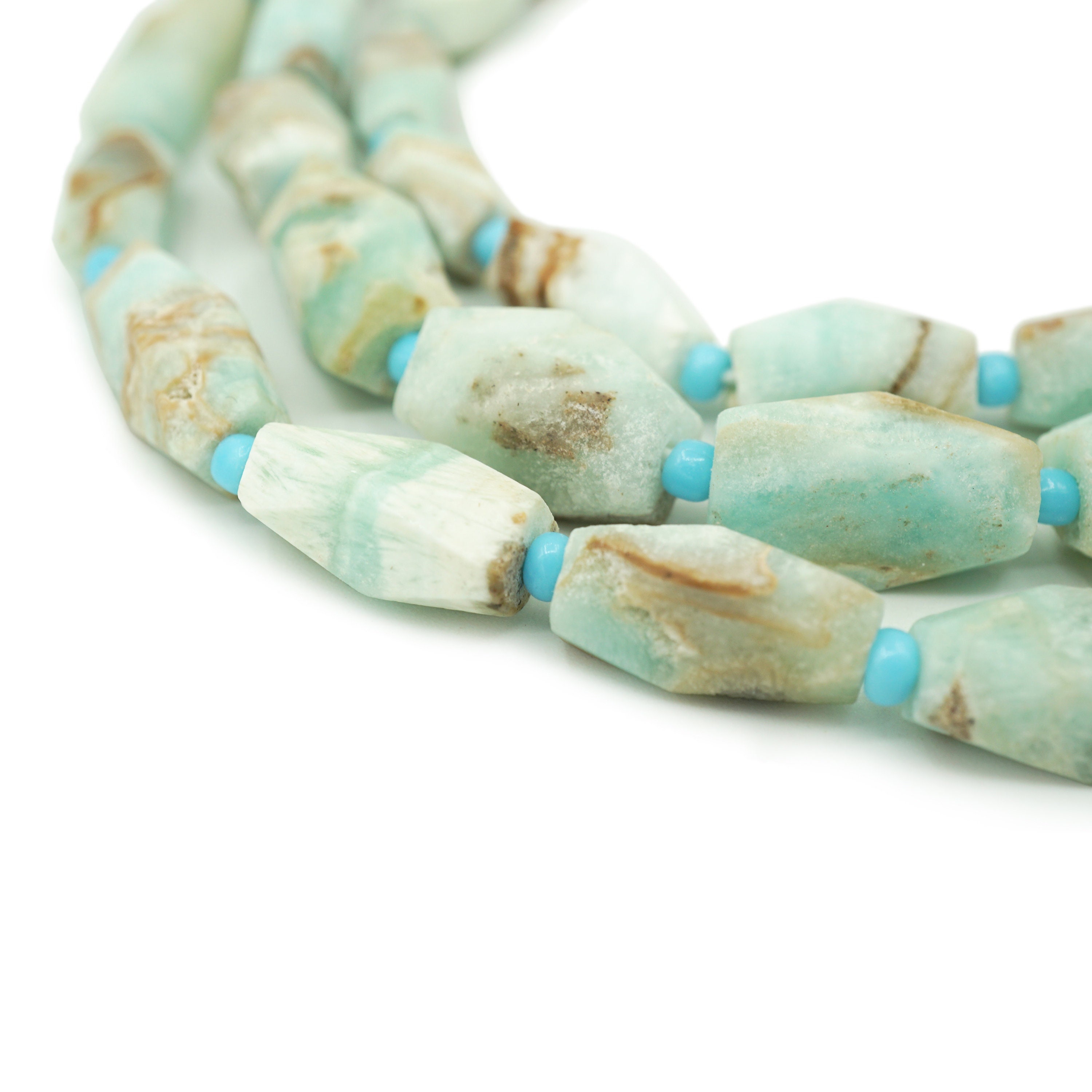 Afghan Calcite Beads From Afghanistan (7-12mm) Carribean Calcite Mixed ...