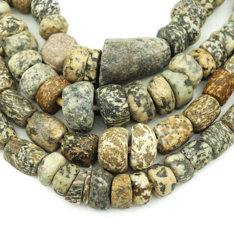 Large Ancient Excavated Granite Stone Beads From Mali (7-25mm ...