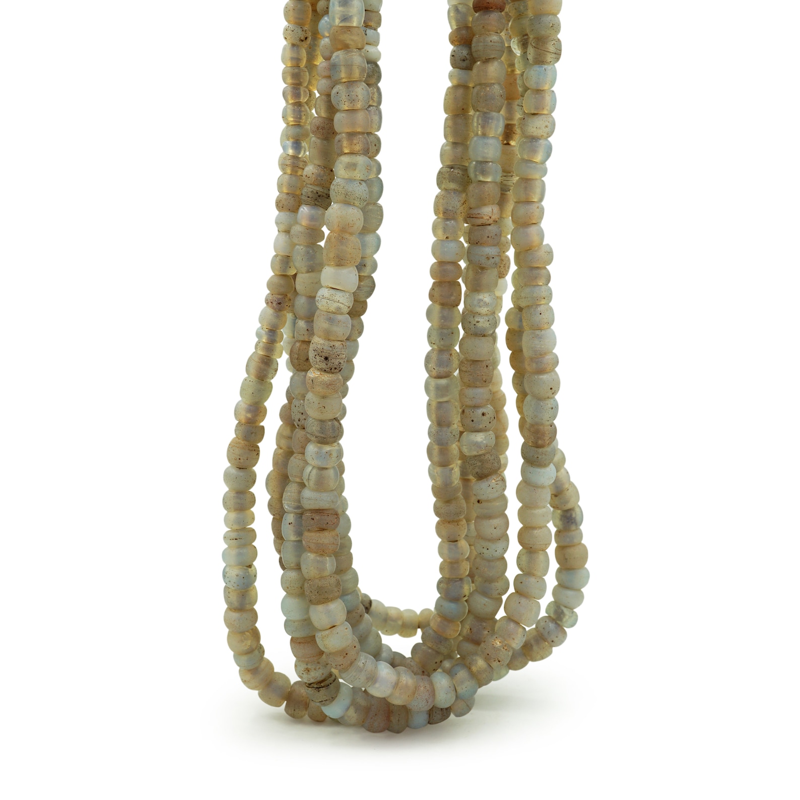 Rare Ancient Dutch Moon Glass Beads From Mali (9-13mm) Dutch Dogon ...