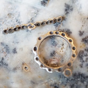 Artisan Sterling Silver Toggle Closure for Jewelry Making Handmade ...