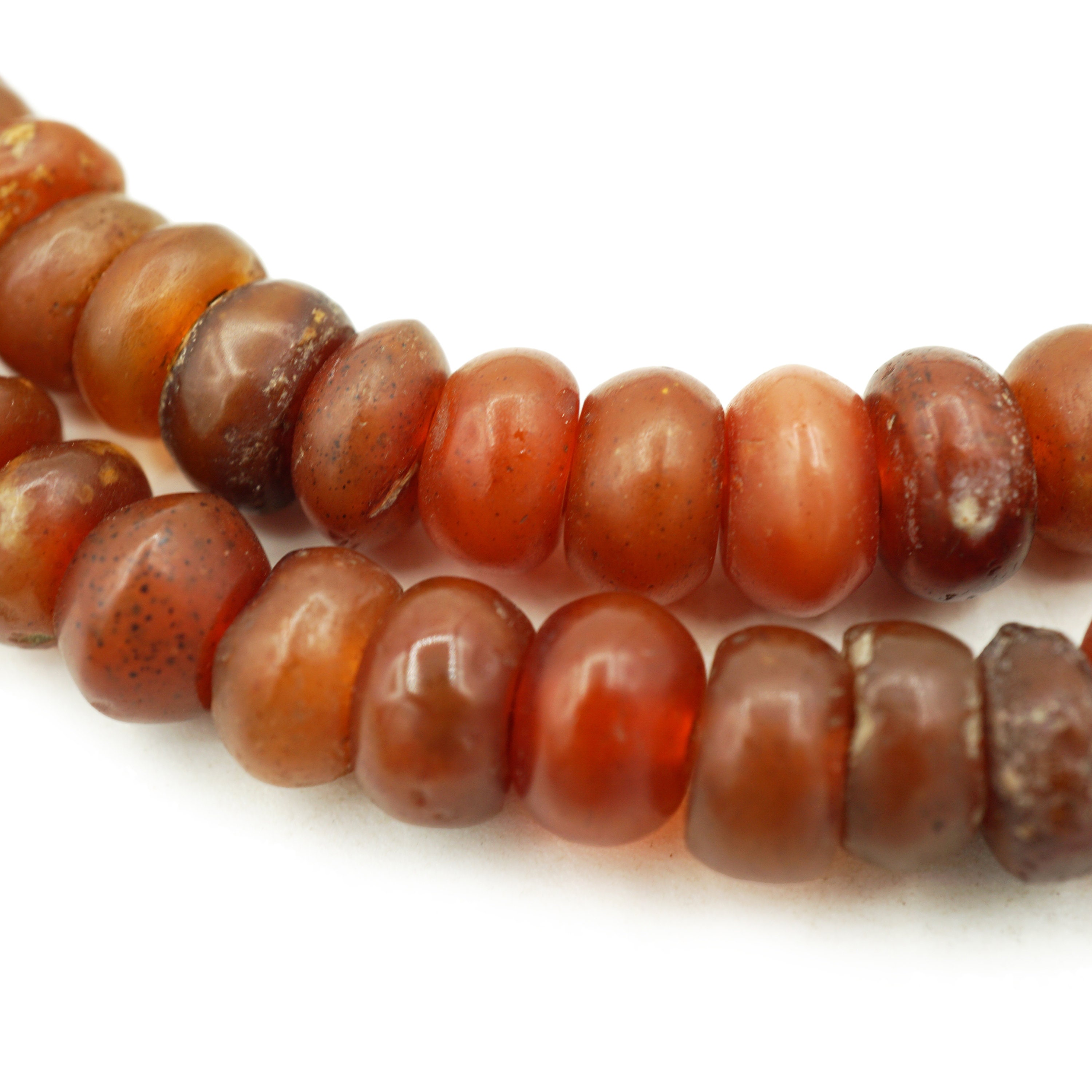 Ancient Mix of Excavated Carnelian Stone Beads From Mali | Etsy