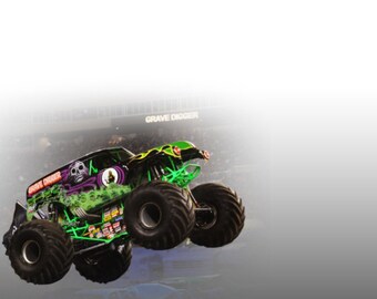 Monster jam | Etsy