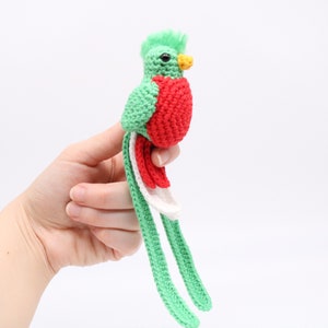 Male Resplendent Quetzal Crochet Pattern - Quetzal Amigurumi Pattern ...