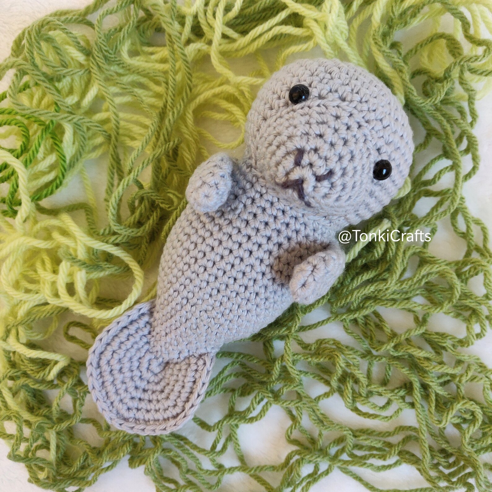 Crochet Manatee Pattern Amigurumi Manatee Pattern - Etsy