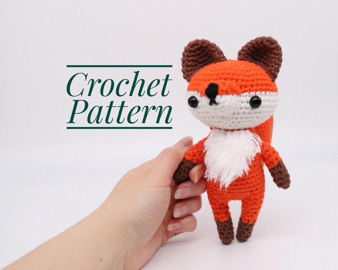 Peregrine the Little Fox Crochet Pattern - Crochet Fox Pattern ...