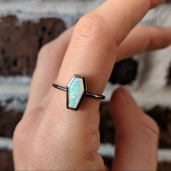 Coffin Ring - Etsy