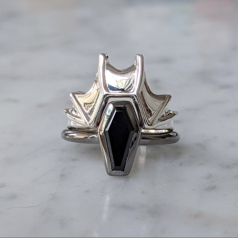 Wing Wedding Ring - Etsy
