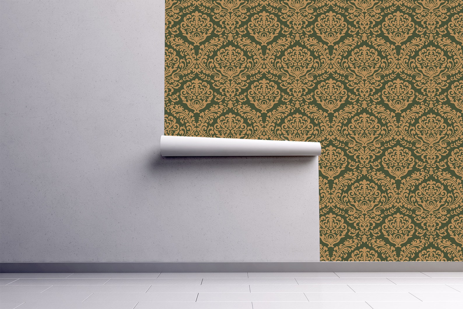 Victorian Wallpaper, Damask Wallpaper, Antique Wallpaper, Peel and ...