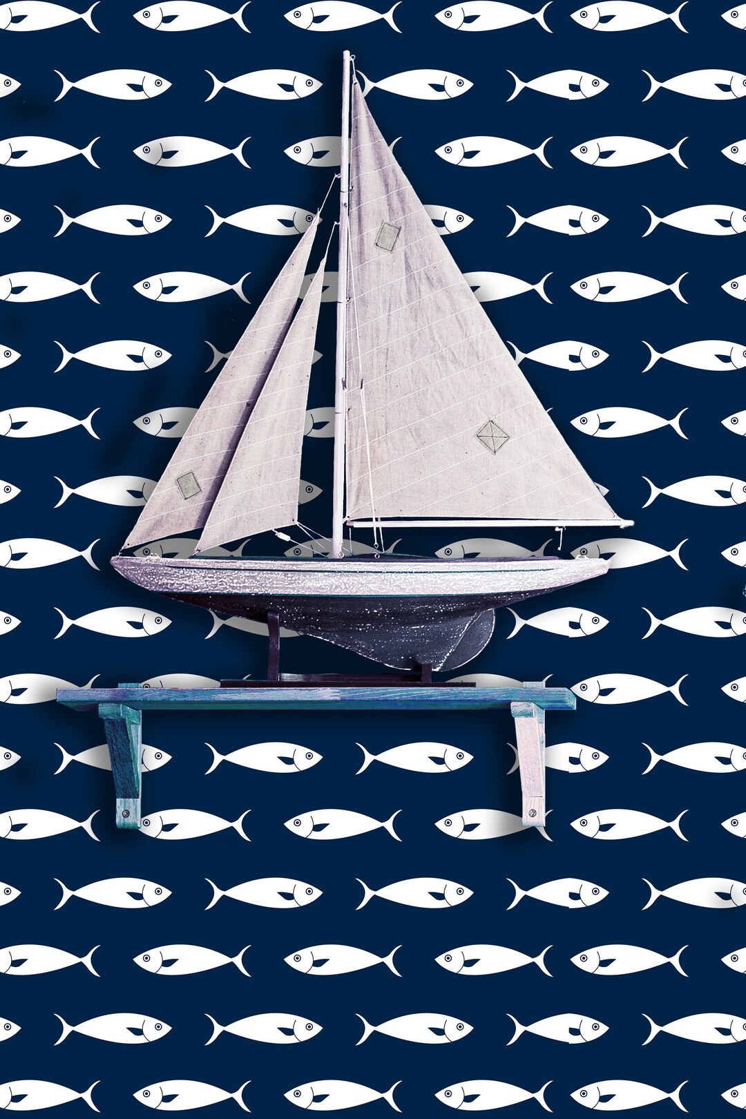 Beach House Wallpaper, Tropical Wallpaper, Nautical Wallpaper, Lake ...