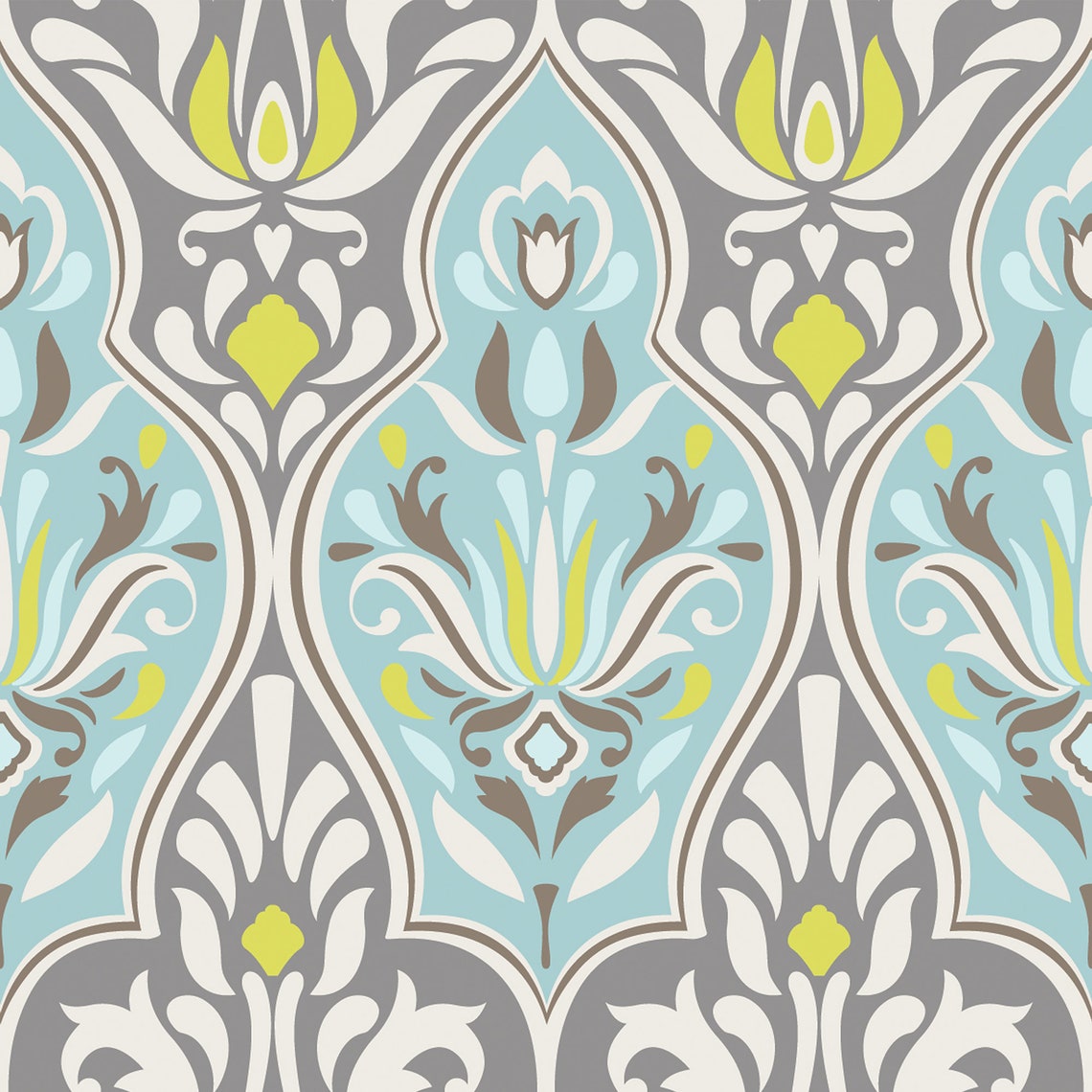 Damask Wallpaper, Victorian Wallpaper, Peel and Stick Wallpaper ...