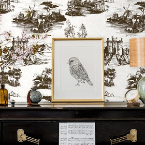 Antique Wallpaper, Victorian Wallpaper, Toile Wallpaper, Tapestry ...