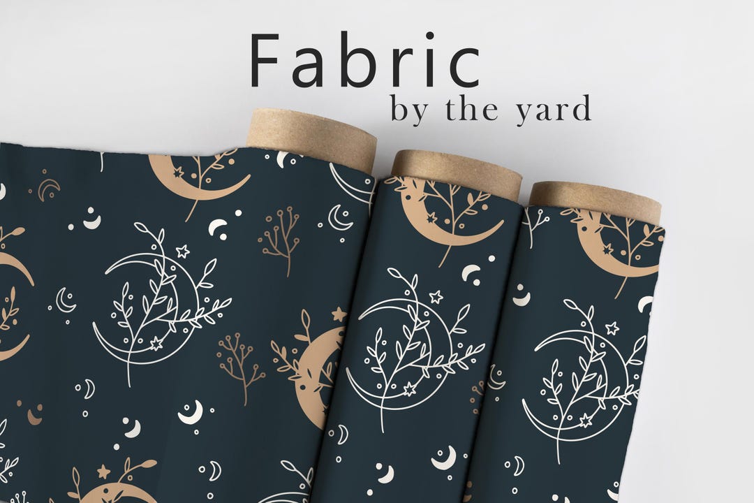 Celestial Fabric, Ethereal Material, Moon Textiles, Astronomy Design ...