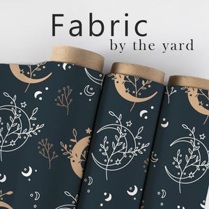 Celestial Fabric, Ethereal Material, Moon Textiles, Astronomy Design ...