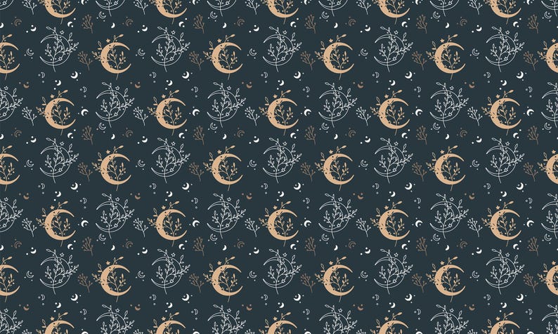 Celestial Fabric, Ethereal Material, Moon Textiles, Astronomy Design ...