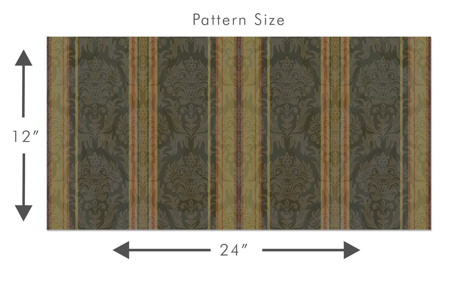 Antique Wallpaper, Damask Wallpaper, Victorian Wallpaper, Striped ...