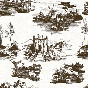 Antique Wallpaper, Victorian Wallpaper, Toile Wallpaper, Tapestry ...