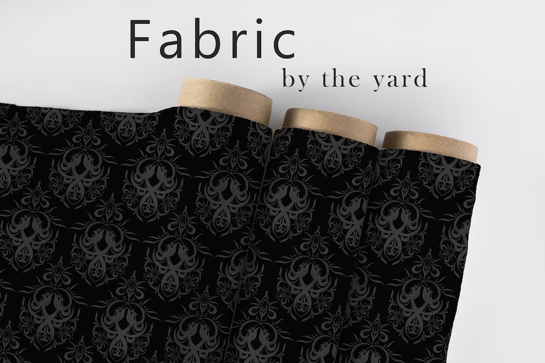 Victorian Fabric, Gothic Material, Goth Textiles, Antique Design ...