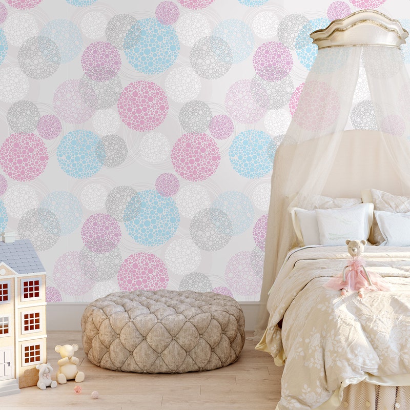 Girls Room Wallpaper - Etsy