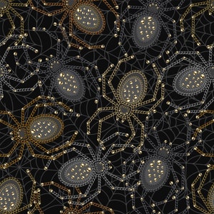 Gothic Wallpaper, Spider Wallpaper, Halloween Inspired Wallpaper, Black ...