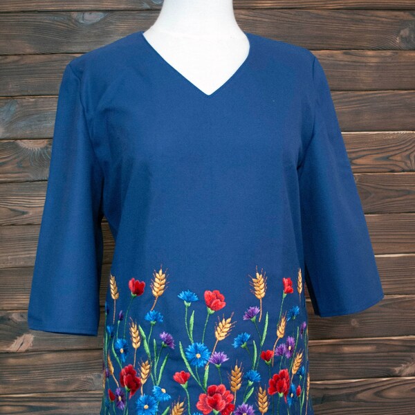 Embroidered Blouse - Etsy